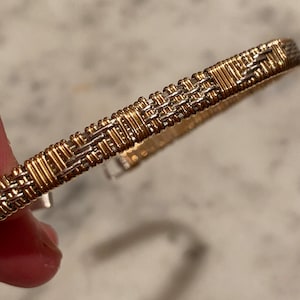 PUALANI Bracelet Sterling Silver and 14K Gold Filled Wrapped Hawaiian ...