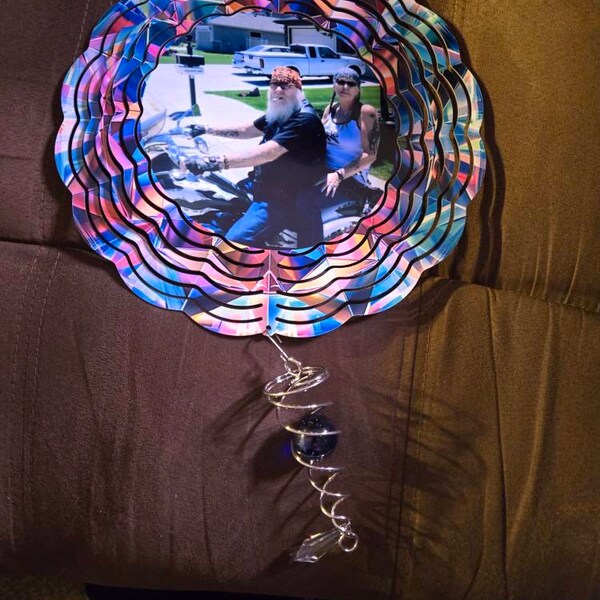 Angel Wind Spinner, 8 Wind Spinners, Sublimation Wind Spinner, Metal ...