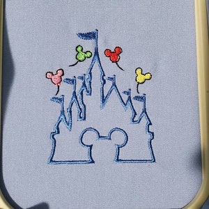 Castle Embroidery Design, Castle Machine Embroidery Files, Best Day ...