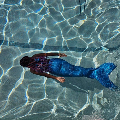 Mermaid Tail Walkable/swimmable With Invisible Zipper Bottom add ...