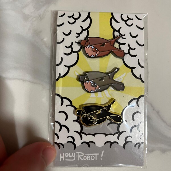 Bob-omb Battlefield - Mario 64 Enamel Pin - Lapel Pins - One Holy Robot ...