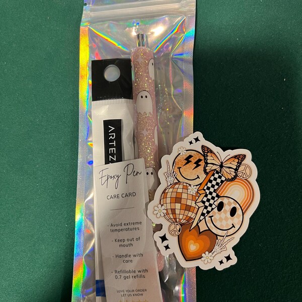 Valentines Glitter Pen | Love Glitter Pen | Valentines Day Glitter ...