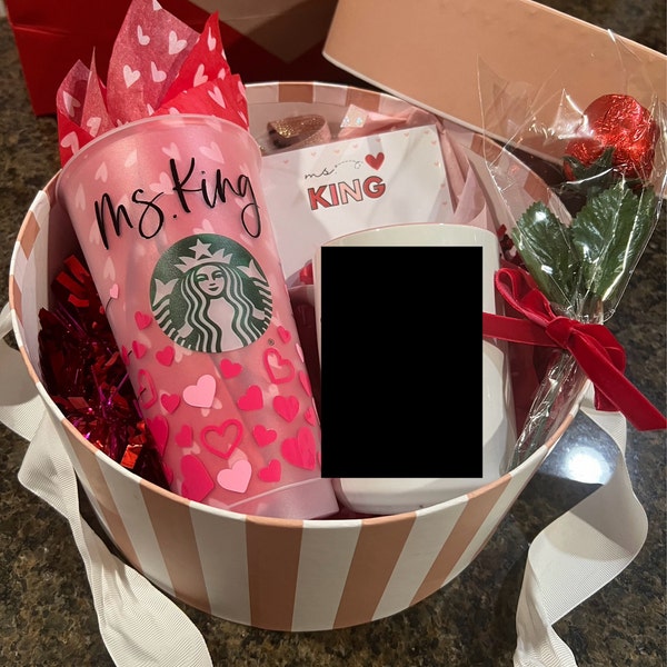 Custom Valentines Day Notepad + Teacher Gift for Valentines ...