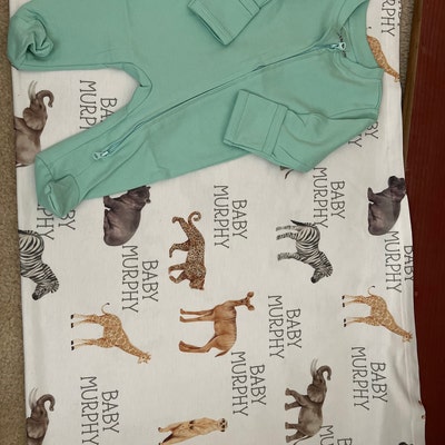 Jungle Baby Birth Stat Sign Newborn Baby Boy Announcement Sign ...
