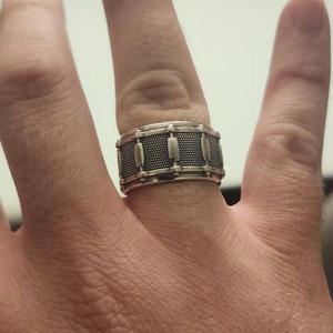 Sterling Silver Alien Guest Ring, Space Jewelry, Extraterrestrial Ring ...