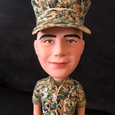 Custom Officer Bobblehead Custom Soldier Bobblehead Custom - Etsy