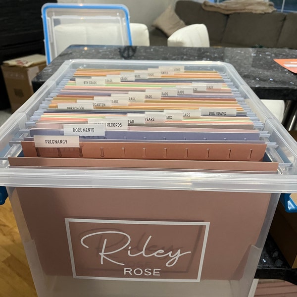 Printable Home Labels Instant Download Household File Box Labels Family ...