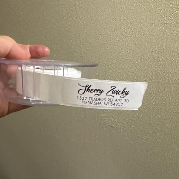 Address Labels Roll - Modern Address Labels - Address Labels 250 500 ...