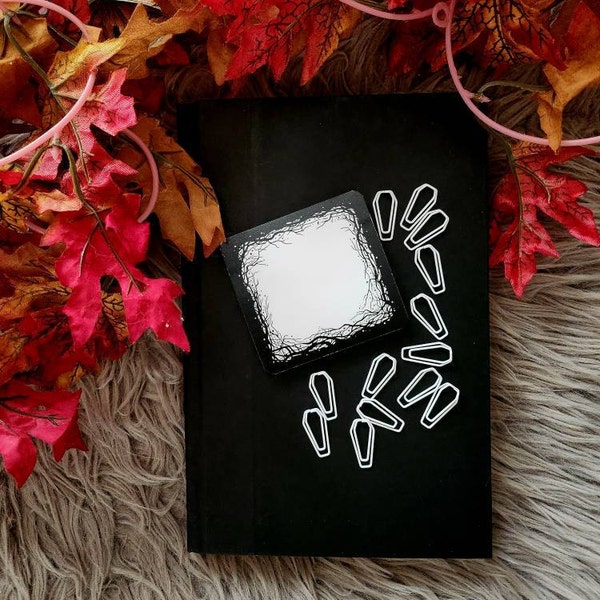 Coffin Paperclips, Spooky Cute, Goth - Etsy