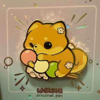 LIMITED Shiny Yamper Enamel Pin - Etsy