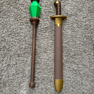Scarlet Scarab Swords 3D Printed DIY Cosplay Props - Etsy
