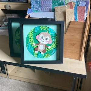 3d Carolina Wren Shadow Box Svg Bird Shadow Box Svg Wren - Etsy