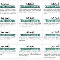 Printable Date Night Cards. 144 Ideas. Instant Download. Fun Romantic ...