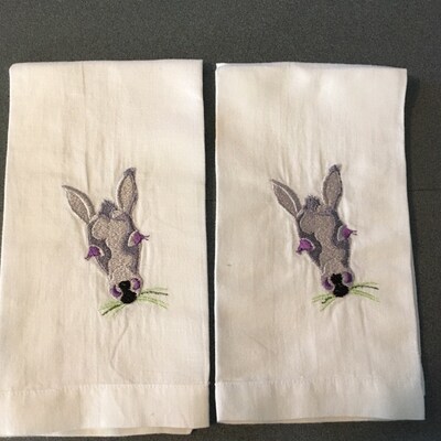 Donkey Head Machine Embroidery Design, Embroidery Designs, Machine ...