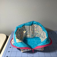 PDF PATTERN for Catch-all Cutie Sewing Organizer Zipper Bag With ...