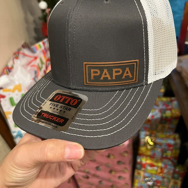 Papa Hat, Papa Baseball Cap, Custom Papa Gift, Papa Birthday Gift ...