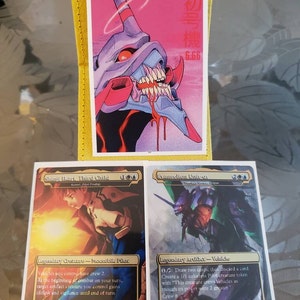 Mtg Zeppelin 5/5 Double Sided Token Alternative Art EDH - Etsy