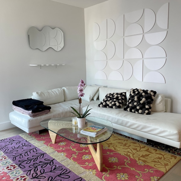 Wavy Shelf | Squiggle Shelf | Maximalist | Funky Decor | Pastel Shelves ...