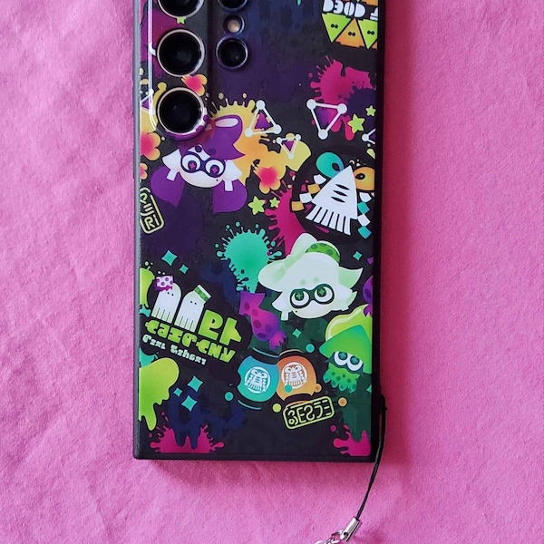 Splatoon Agents Phone Charm - Double Sided, 4 Variations, 1 In ...