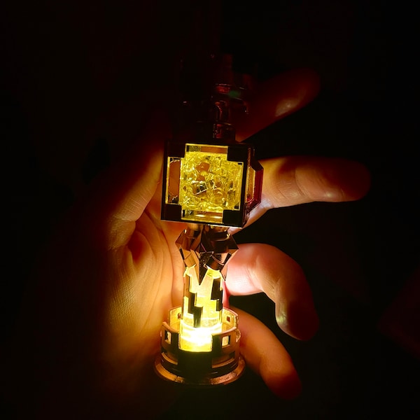 Genshin Gnosis, LED Light up Gnosis, Genshin Impact Barbatos, Geo ...