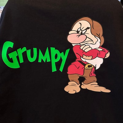 Grumpy Svg, Grumpy Cutting File, Grumpy Cricut, Snow White Seven Dwarfs ...