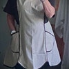 Plus Size Apron, Pinafore Apron, Old Fashioned Apron, Cross Over Apron ...