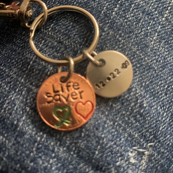 Donate Life - "life Saver" Lucky Penny - From Year of Organ Donation - Etsy