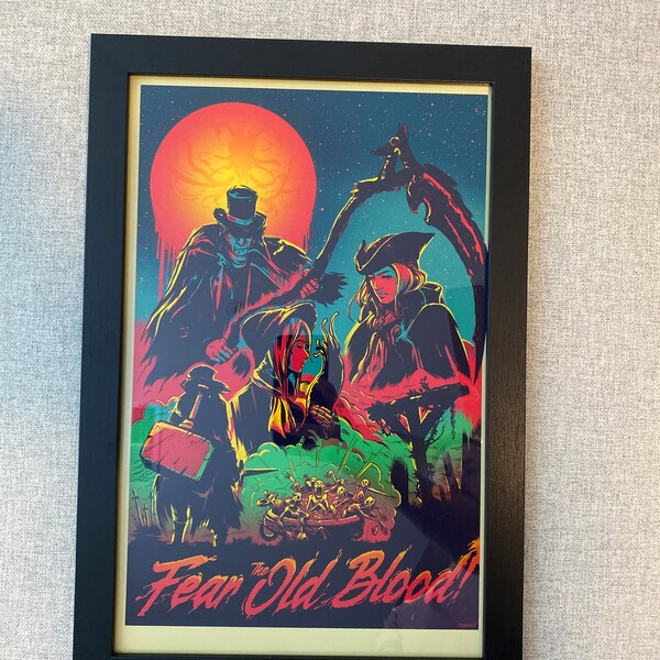 GEHRMAN the FIRST HUNTER Video Game Art Poster, Gaming Poster, Prints ...