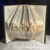 Custom Name - Book Folding Pattern - Various Folds - Easier Than It ...