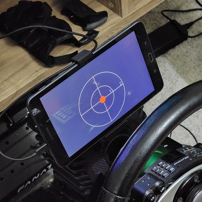 Fanatec Dash Mount for Phone and Tablet Fits All Fanatec CSW, CSL & DD ...