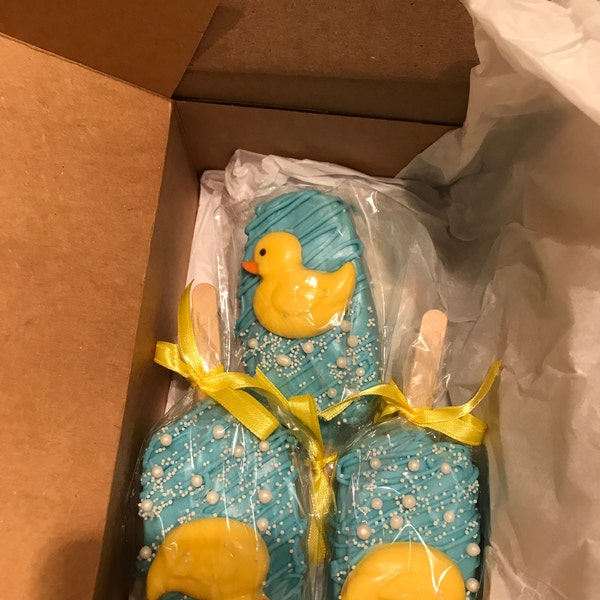Babyshower, Party, Birthday, Duck Cake Popsicle 1 Dozen - Etsy