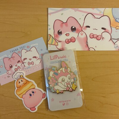 Pastel Cuties Anime Flaaffy Electric Pinkumon Sheep Dessert Smoothie ...