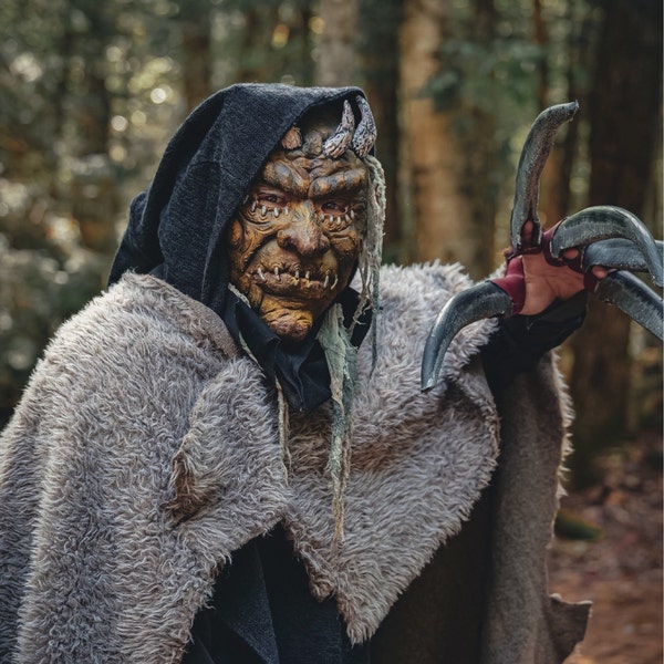 READY TO SHIP - Egyptian God Thoth Mask Fantasy Larp Pagan Wicca Pagan ...