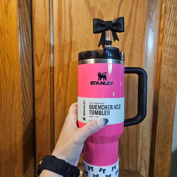 Halloween Stanley Boot Checker Tumbler Accessories Black Purple ...