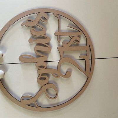 Personalised Twenty First 21st Custom Name Any Age Birthday Wooden Hoop ...