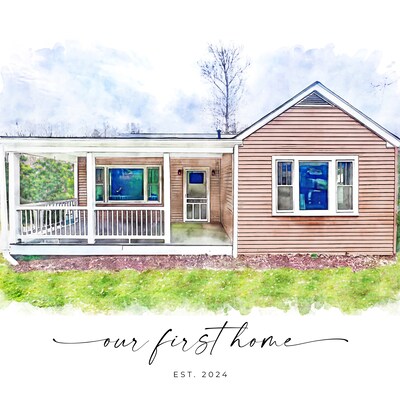 First Time Home Buyer Gift, Real Estate Gift for Client, Custom Home ...