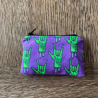 Pastel Goth Coin Purse Halloween Coin Purse Business Card - Etsy