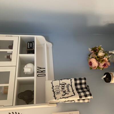 Please Seat Yourself Bathroom Farmhouse Wooden Mini Bookstack Books ...