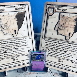 Lucario Pokemon Card Laser Cutter Files Vector for Wood. Glowforge ...