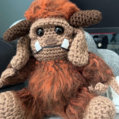 MADE TO ORDER Large or Small Ludo From the Labyrinth Plush Crochet ...
