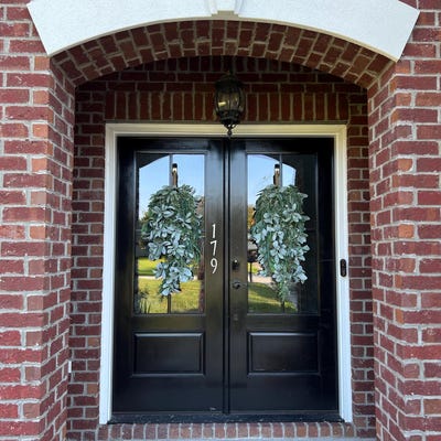 Large Hydrangea Swag Eucalyptus Swag, Hygrangea Swag, Beach Swag ...