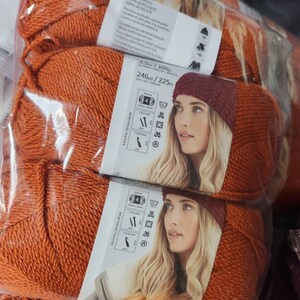 Reflective Safety Yellow Yarn Lion Brand Basic Stitch Reflective Volt ...