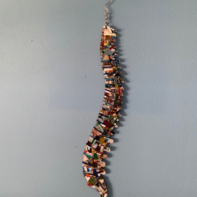 Large 14 Pink and Green Groutless Mirror Mosaic Yinyang. Dazzling Pink ...