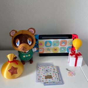 Animal Crossing Balloon Present Box Trinket or Nintendo Game - Etsy