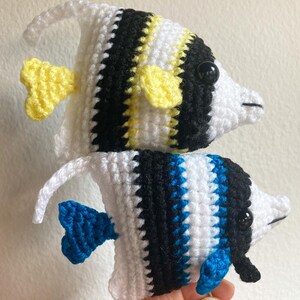 PATTERN: Angelo the Angelfish Pattern Amigurumi Angelfish Pattern ...