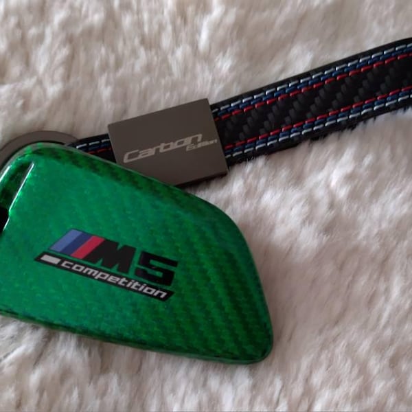 Premium Genuine Carbon Fiber AMG Key Fob Cover Pack for Mercedes A45 ...