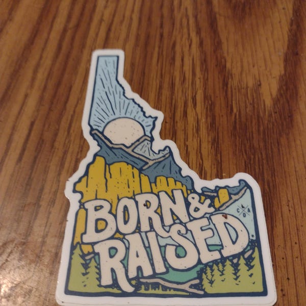 Idaho Native Sticker - Etsy