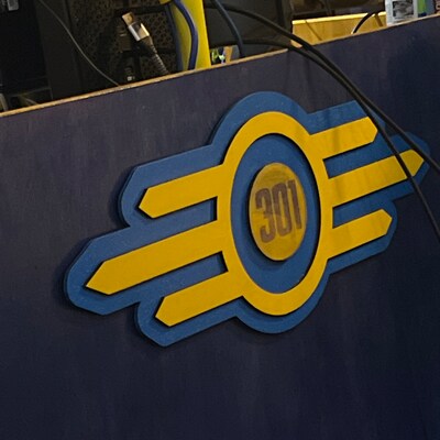 3D Vault Door Wall Art Inspired by Fallout. Customizable Numbers and ...