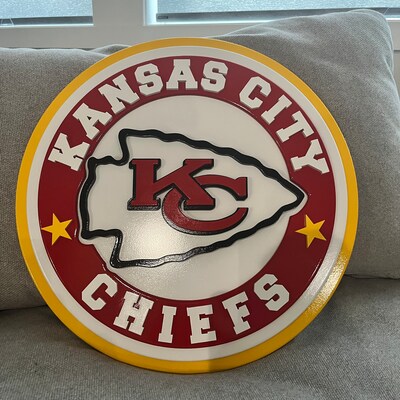 Kansas City Chiefs Wooden Sign - Etsy