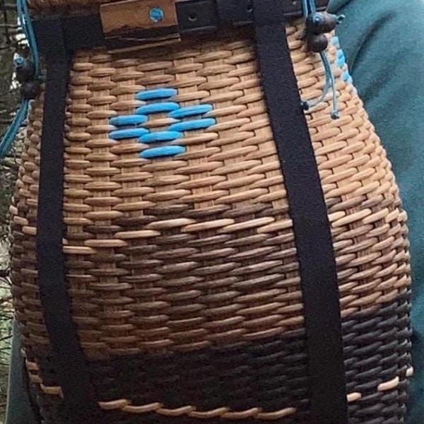 Adirondack Pack Basket- Bushcraft- Foraging Backpack With Tactical ...